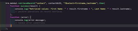 Back To Basics 51 Retrieve Data Using XrmWebAPI With Webresource In