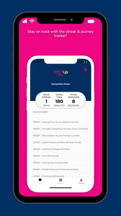 App Step It Up With Steph