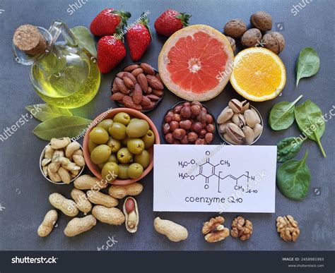 Foods Coenzyme Q10 Natural Food Sources Stock Photo 2458981993 Shutterstock