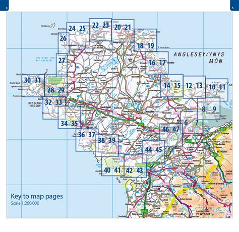Os Map North Wales Margaret S Shimizu