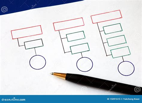 A Sample Flowchart Stock Image Image Of Precise Concept 15091615