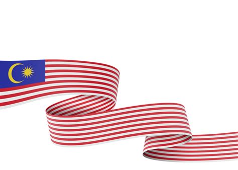 Malaysia Flag Design National Independence Day Banner Element