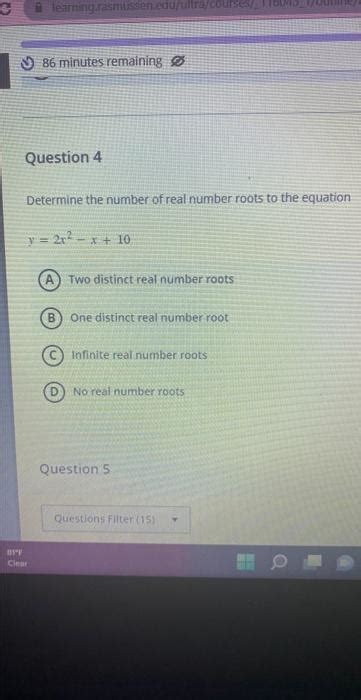 solved determine the number of real number roots to the