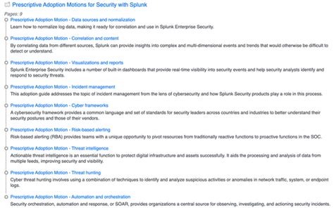 Splunk Lantern Spotlight On Security Adoption Motions War Stories And More Rsplunk