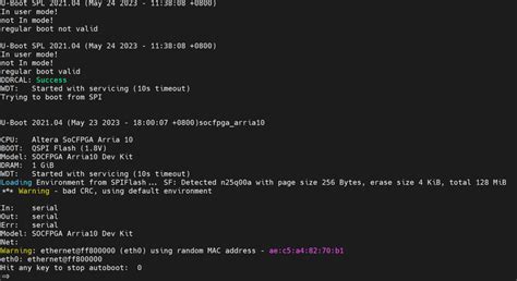 Re Rehow To Use Separated The Fpga Configuration And Hps Booting