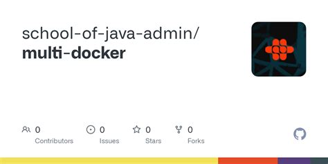 Github School Of Java Adminmulti Docker