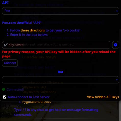 The Bots Wont Respond And This Is Happening Is There Any Fix Rsillytavernai