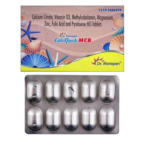 Buy Calciquick Mcb 10 Tablets Online At Best Prices Wellness Forever