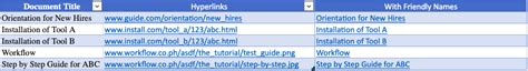 how to batch rename multiple hyperlinks at once in excel sheetaki