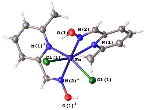 Molecular Structure Of Fe2 Selected Bond Distances Å And Angles Download Scientific Diagram