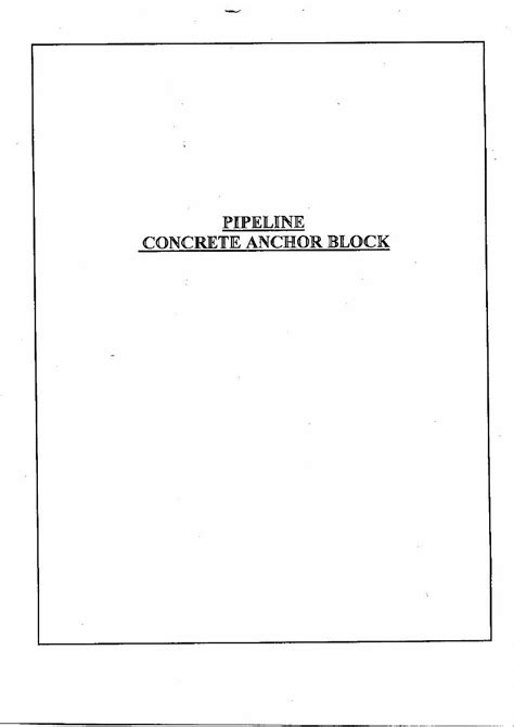 Pdf Thrust Block Design For Pipelines Dokumen Tips