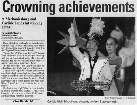 Article Clipped From The Sentinel