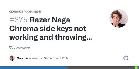 Razer Naga Chroma Side Keys Not Working And Throwing Errors Issue