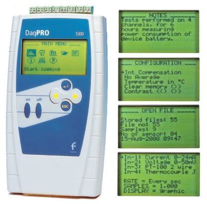 Data Logger Fourtec DaqPRO