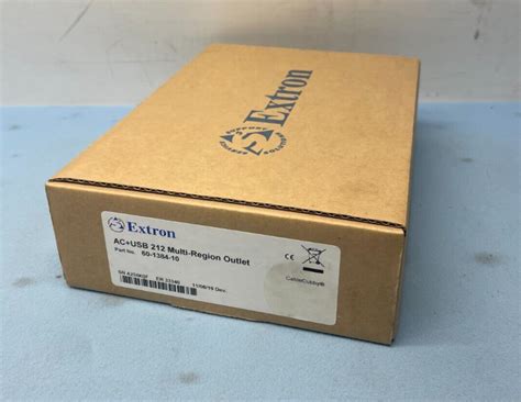 Extron 60 1384 01 Multi Region 1 Ac And 2 Usb Outlets Power Module Lpav