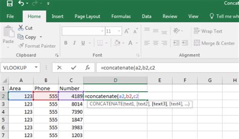 Essential Excel Functions How To Use Concatenate Learn Excel Now