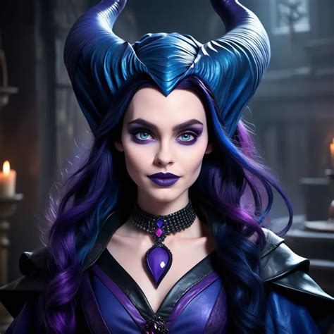Disney Descendants Maleficent And Hades Fusion Fem