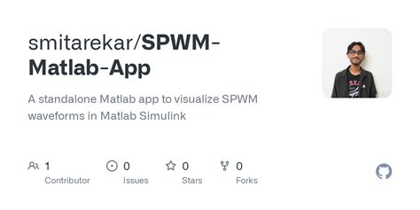 Github Smitarekarspwm Matlab App A Standalone Matlab App To Visualize Spwm Waveforms In
