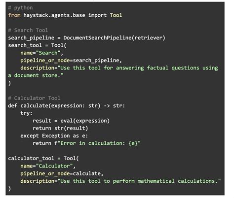 What Are Haystack Agents A Comprehensive Guide To Tool Driven Nlp With Code Implementation Ai
