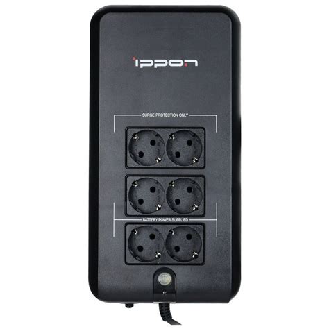 ИБП Ippon Back Verso 800 420 Вт 800 ВА Черный - купить в Екатеринбурге ...