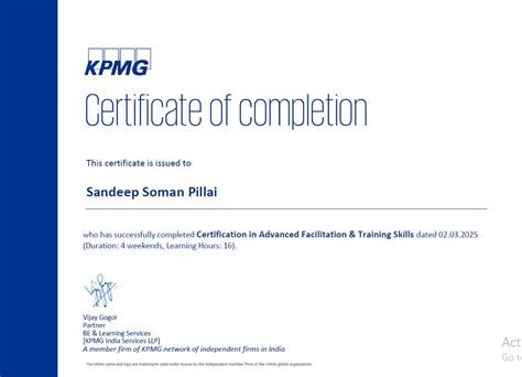 Sandeep Pillai On Linkedin Learninganddevelopment Facilitation
