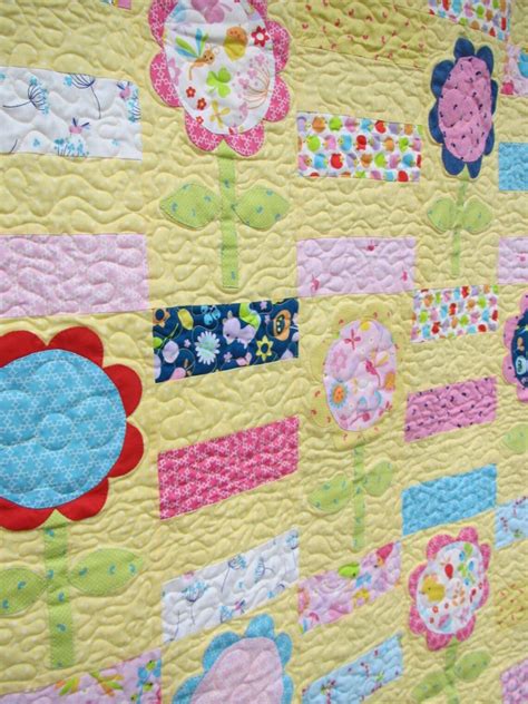 Flower Patch Quilt Pattern Etsy