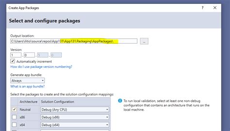 new wpf project packaging mismatch between the processor architecture · issue 3557