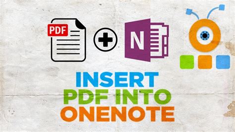 How To Insert PDF S Into OneNote How To Add PDF File To OneNote YouTube