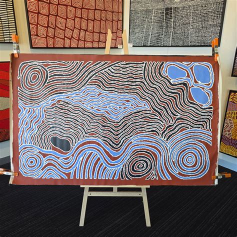 Myra Giles 900mm X 1500mm Mandel Aboriginal Art Gallery