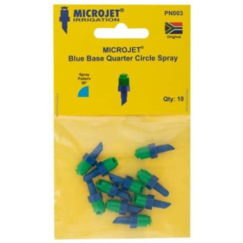 Microjet Blue Base Green Cap 90deg Pp10 Agrimark