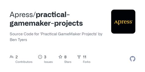Github Apresspractical Gamemaker Projects Source Code For Practical Gamemaker Projects By