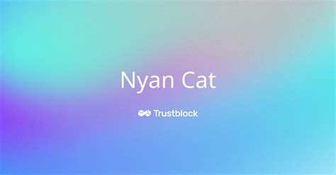 Nyan Cat Security Status Trustblock
