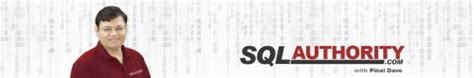 Sql Server Performance Tuning Expert Sql Authority With Pinal Dave