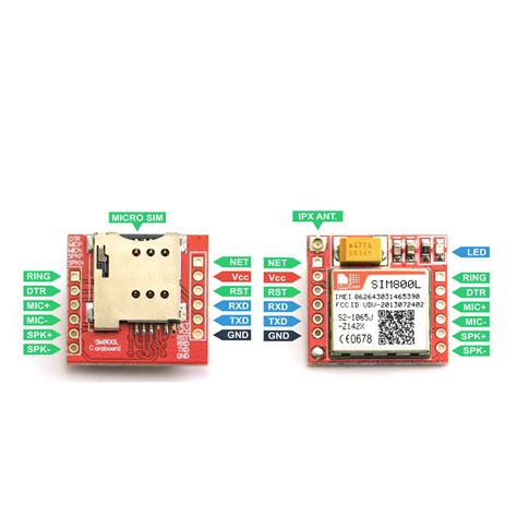 Sim 800l Gsm Gprs Module Digitalelectronics Lk