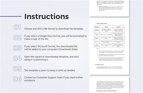 Employee Stock Purchase Plan ESPP Documentation HR Template In Word