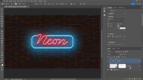 Realistic Neon Light Effect In Photoshop Everything Explained