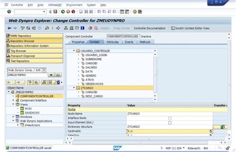 Web Dynpro Dropdownbyindex Persistence Service Sap Abap Desenvolvimento Código Aberto