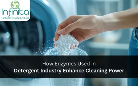 enzymes in detergents boosting cleaning power