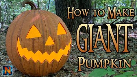 How To Make A Giant Pumpkin Out Of Paper Mâché Diy Giant Pumpkin Diy
