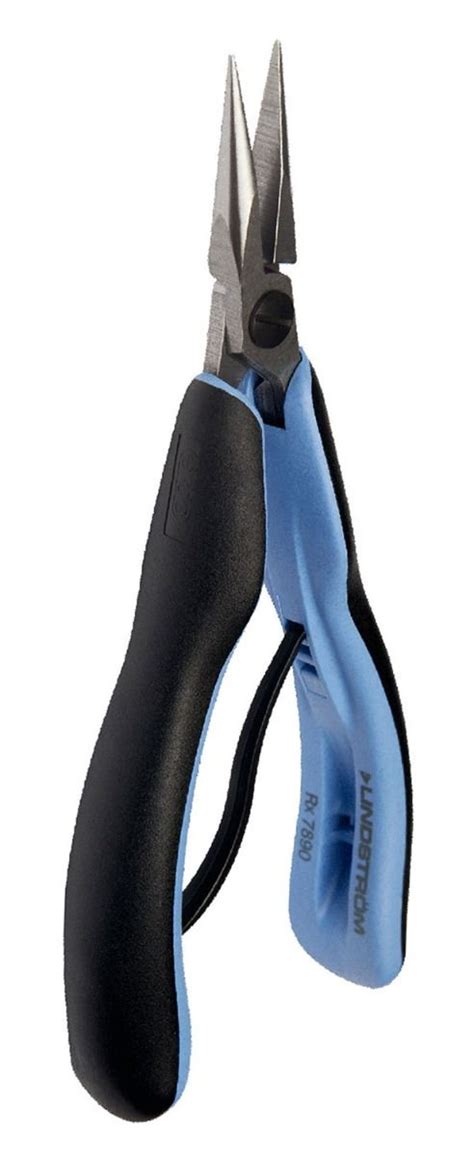 Lindstrom Rx 7891 Rx Series Esd Safe Small Chain Snipe Nose Pliers Wit
