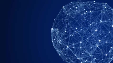 Premium Photo Technology Sphere With Connecting Dots Digital Abstract