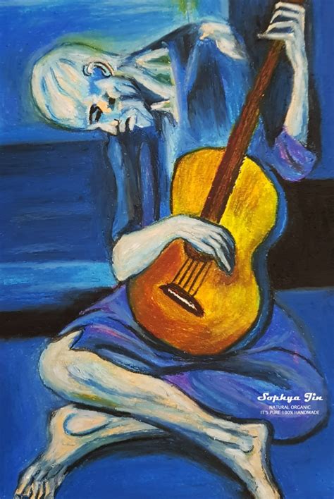 마음을 울리는 그림 파블로 피카소 청색시대 입체파 자화상 명화그리기 Ft 프리즈서울 오일파스텔 미술작품