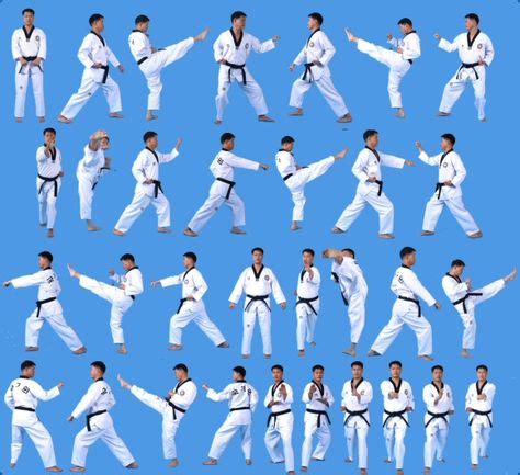 24 Poomsae Taegeuk Forms Ideas Taekwondo Forms Taekwondo Martial Arts