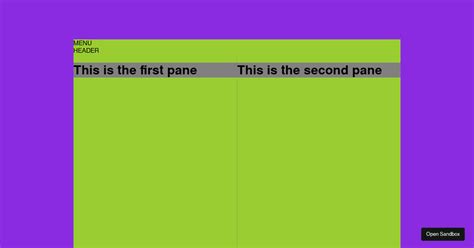 React Collapse Pane Examples Codesandbox
