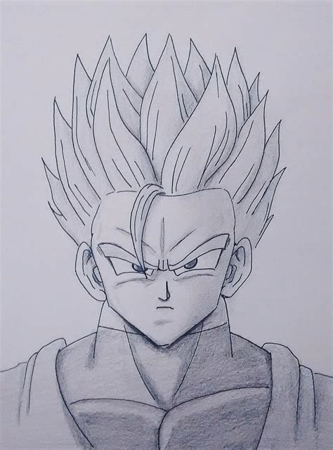 Super Saiyan Adult Gohan By Taffz On Deviantart