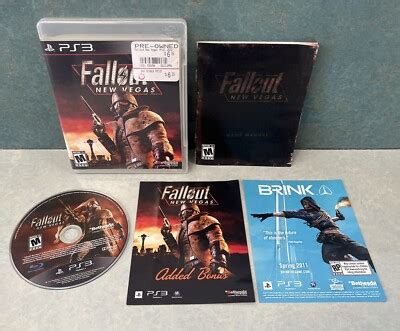 Fallout New Vegas Ps3 Playstation 3 Complete Cib Ebay