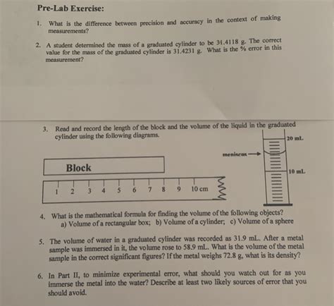 Solved 1 Pre Lab Exercise What Is The Difference Between Chegg Com