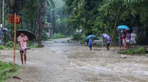 Nearly 29000 People Hit By Flood In Assam India News The Indian