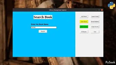 20 Python Tkinter Projects With Source Code PySeek