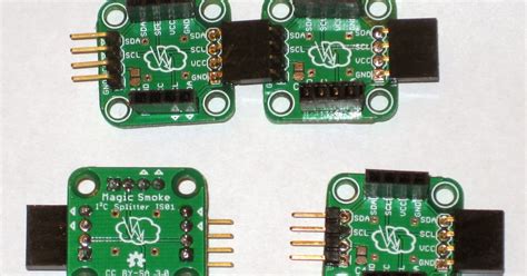 Magic Smoke Daisy Chainable I C Splitter PCB